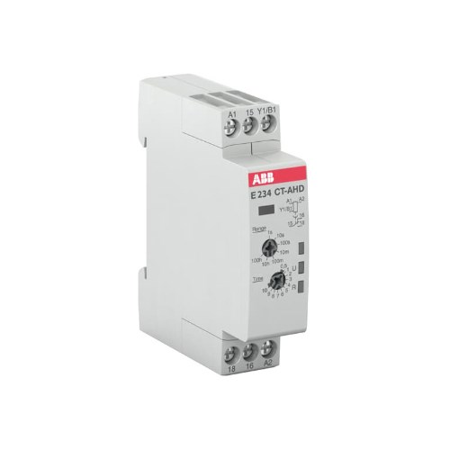 ABB CT-MFD.21 Time Relay 2CO SPDT Contact 12-240VAC/DC 4A Screw Terminal