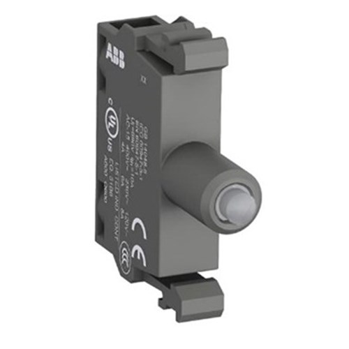 MLBL-07G - ABB MLBL-07G LED BLOCK GREEN 230VAC FRONT MOUNTING MODULAR PLASTIC