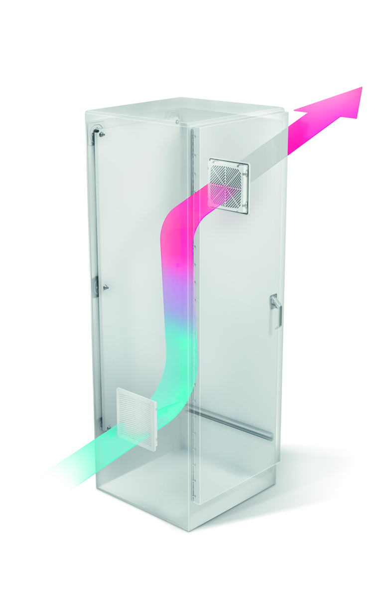 Airflow management in electrical enclosures