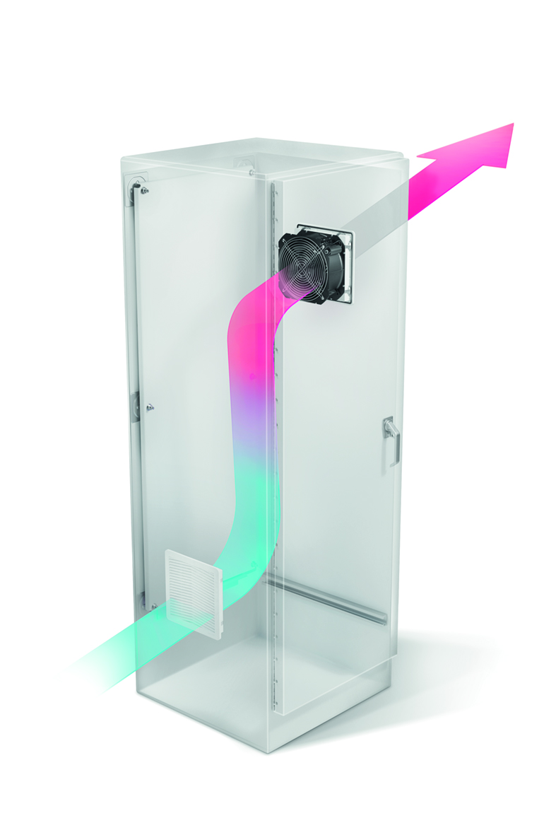Airflow management in electrical enclosures