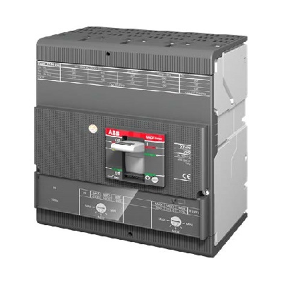 ABB MCCB XT3S 4P 50kA FXD In=100A TMD 1SDA068224R1 - Moulded Case ...