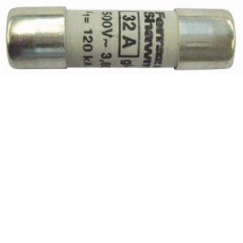 Mersen 10G04 Fuse Link 4A 500VAC Cylindrical Ferrule 10mm Dia x 38mm L ...