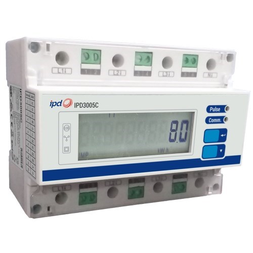 IPD IPD3005C Meter 415VAC Modbus RTU DIN Rail Mount