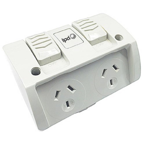 IPD IPX102 IPX Switched Socket Outlet 10A IP54