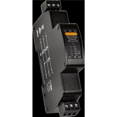 NOVARIS ISP2 SERIES SURGE PROT. 16A, 50VAC, 70VDC ISP2-16-10-50 ...