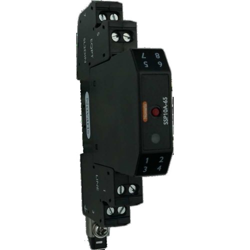 NOVARIS SERIES SURGE PROTECTOR 65V, 10AMP, 15kA C/W BASE SSP10A-65 ...