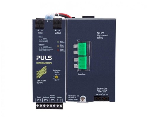 PULS DC-UPS WITH BUILT-IN BATTERY 24VDC 10A UBC10.241 - Uninterruptible ...
