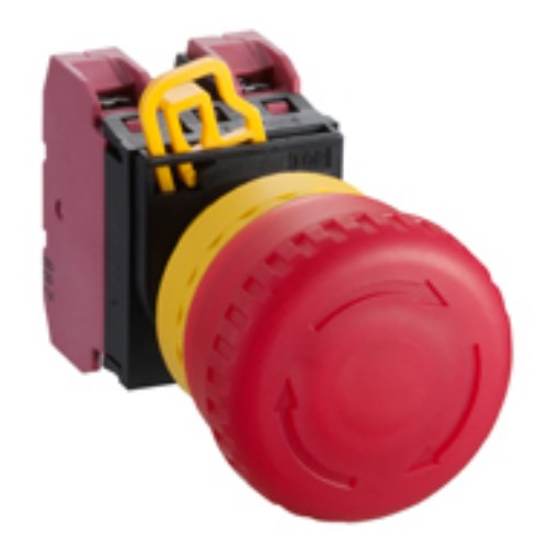 Idec Yw1l V4e01qm3r Illuminated Mushroom Emergency Stop Pushbutton Ã