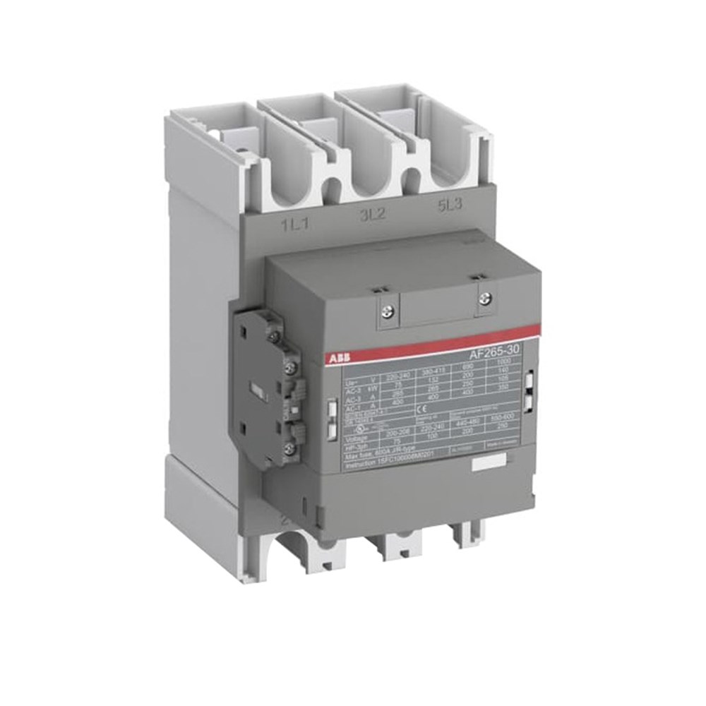 AF265301113 - ABB AF265301113 AF CONTACTOR 3P, 400A (AC-1), 140KW 415VAC CONTROL 100-250VAC/DC ...