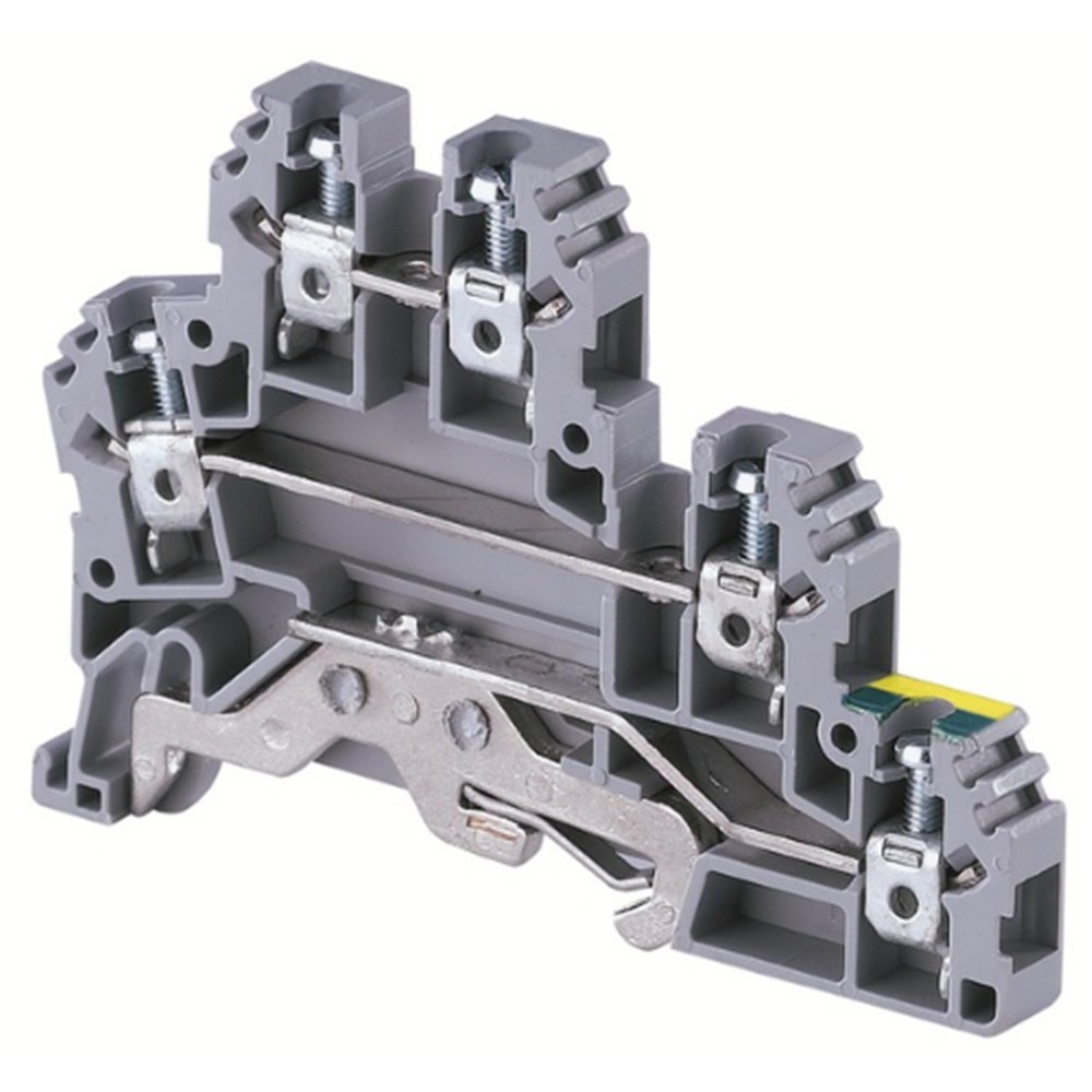 CONNECTWELL CDLG2.5 DOUBLE LEVEL TERMINAL BLOCK WITH EARTH CONNECTION ... CONNECTWELL CDLG2.5 DOUBLE LEVEL TERMINAL BLOCK WITH EARTH CONNECTION ...
