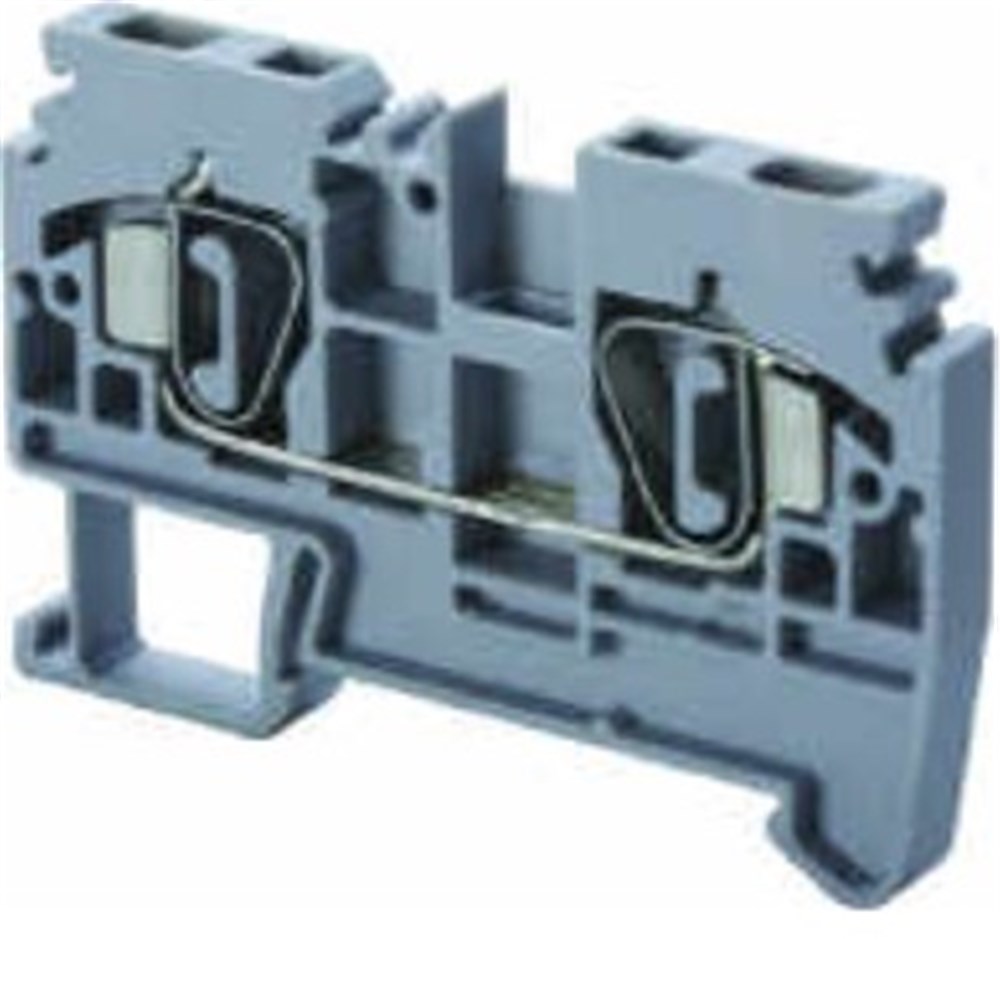 CSC4T1-2 - 4MM MULT. 3 CONNECTION SPRING CLAMP TERMINAL BLOCK - GREY ...
