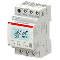ABB D13 ENERGY METER 65A THREE PHASE, NO COMMS 1 DI + 1 DO D13 15 65