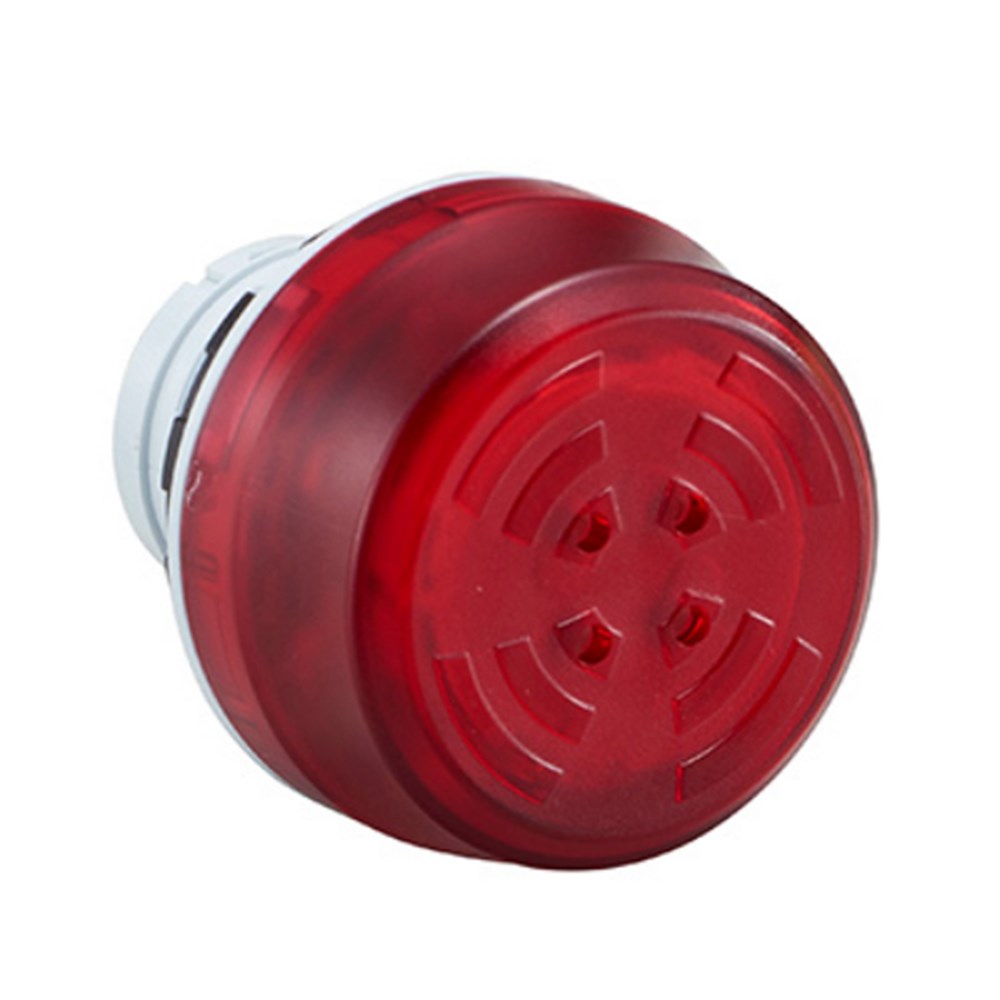 HW1Z-P1F2PQ4R - 22mm Buzzer Illuminated Red 24VDC IP65 Waterproof