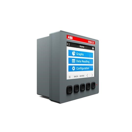 ABB M4M 20 MODBUS Network Analyzer 2 Digital Outputs I/O (3) 230V 5-6A IP54