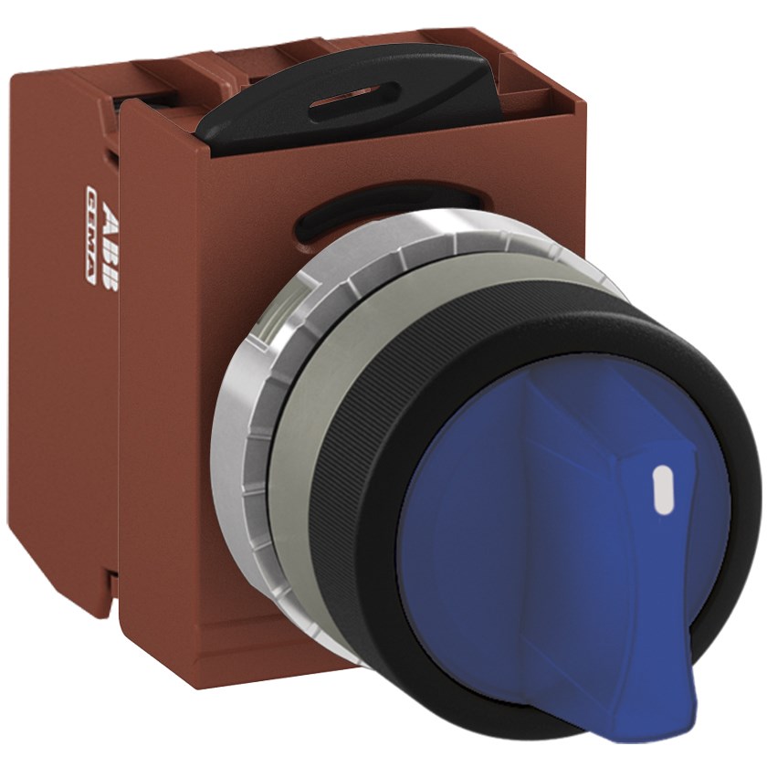 ABB MMS2ISAACLSL402 Selector Switch Kit Blue 230VAC 2Position 2NC ABB MMS2ISAACLSL402 Selector Switch Kit Blue 230VAC 2Position 2NC