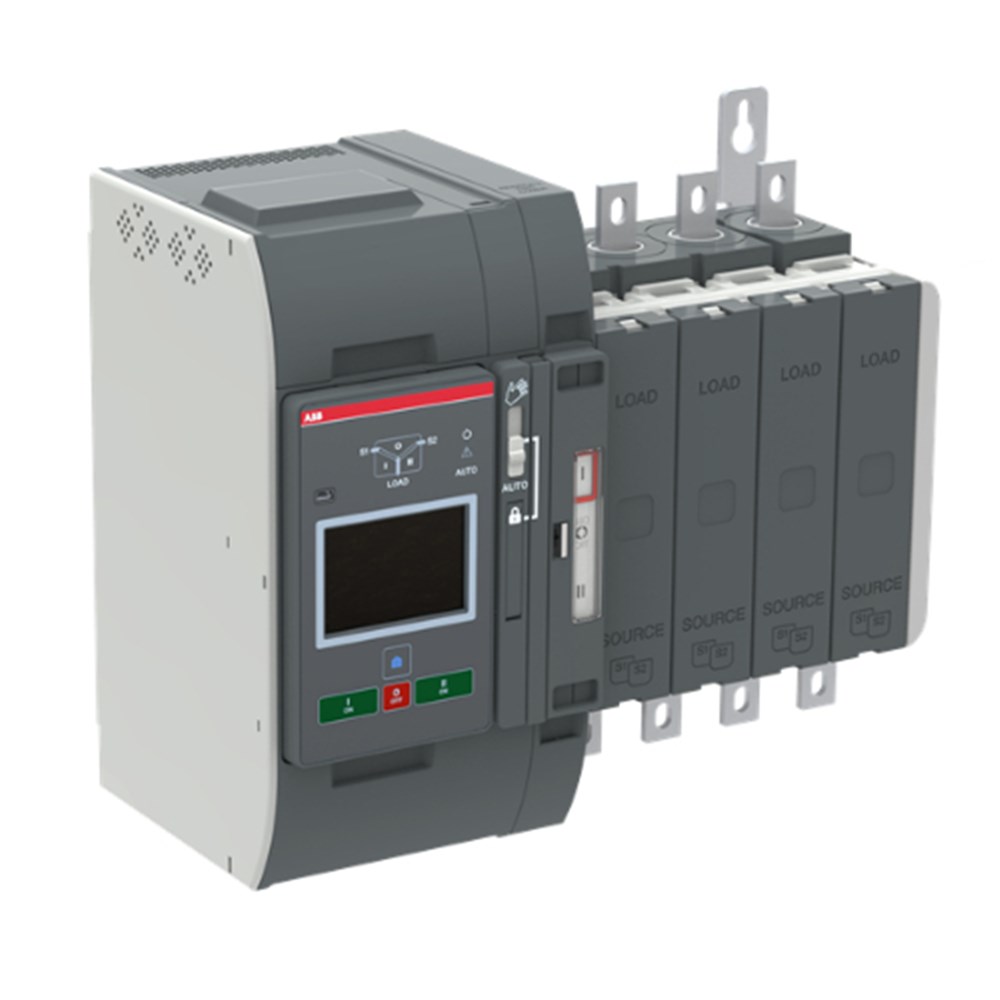 OXB250E3S4QB - 250A 4P TRUONE DTTS BOTT. FEED 1-0-2 OPEN ST LVL4 TOUCH ...