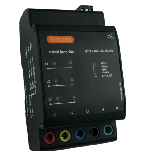 NOVARIS ALL MODE SURGE DIVERTER 3 PHASE 100kA SDN3-100-475-NE150 ...